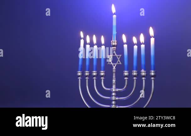 Jewish menorah Stock Videos & Footage - HD and 4K Video Clips - Alamy