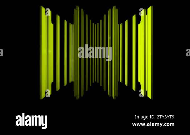 Looping seamless 3d barcode motion elements. Loopable color code ...