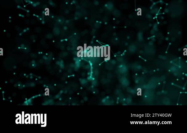 Abstract Plexus Shapes Digital Communication And Technology Background With Lines And Dots