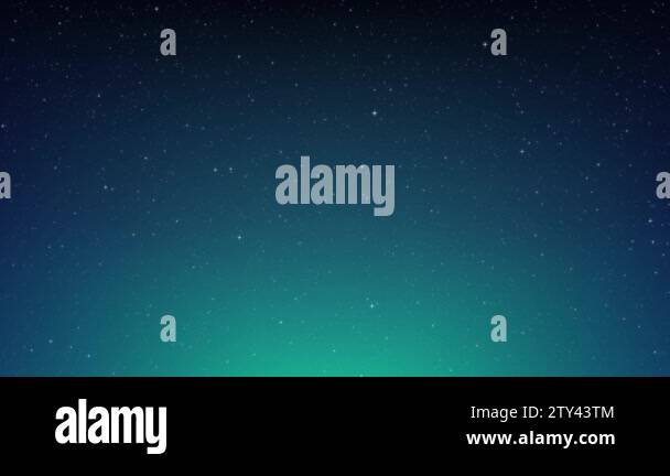 Night shining starry sky, blue space background with flickering stars ...