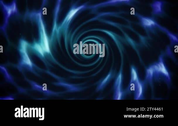 Dark Blue Twirling Vortex. Seamlessly looping animated background Stock ...