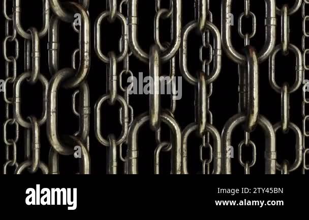 Dark Chains Background Loop Stock Video Footage - Alamy