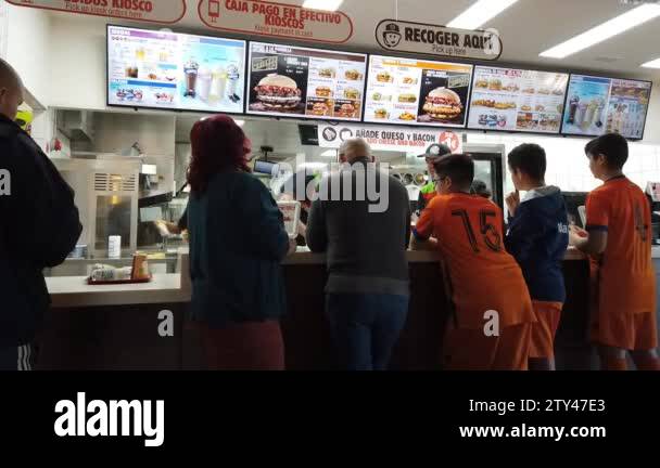Inside burger king fast food Stock Videos & Footage - HD and 4K Video ...