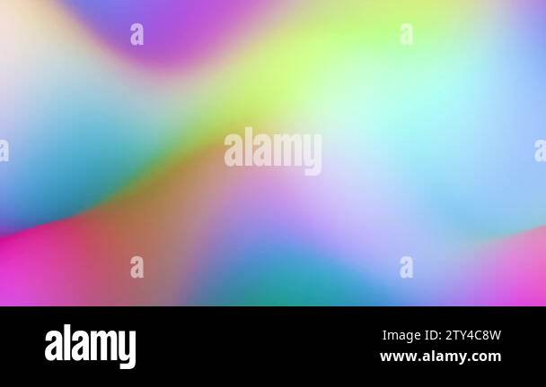 Fluid Rainbow Gradient Prism Waves. Seamlessly looping animated ...