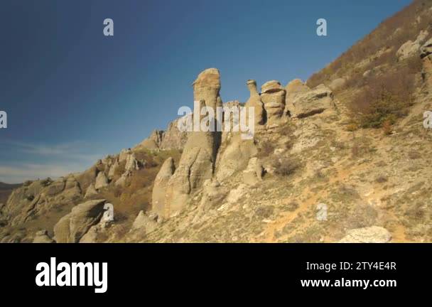 Amazing landscape rock formation Stock Videos & Footage - HD and 4K ...