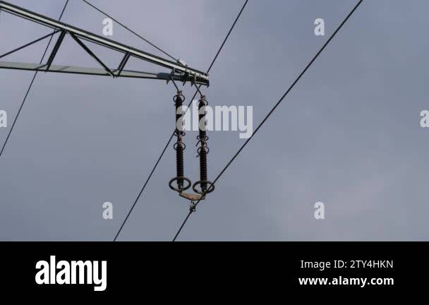 Pylon insulator Stock Videos & Footage - HD and 4K Video Clips - Alamy