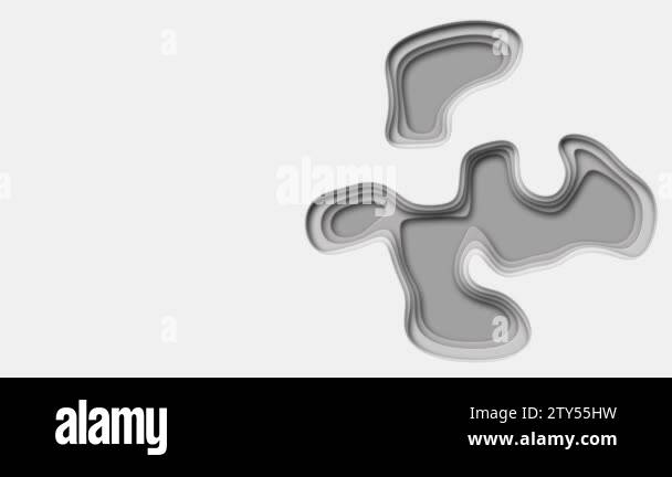 Cut out layers background logo grey scale hole (4K)Abstract background ...