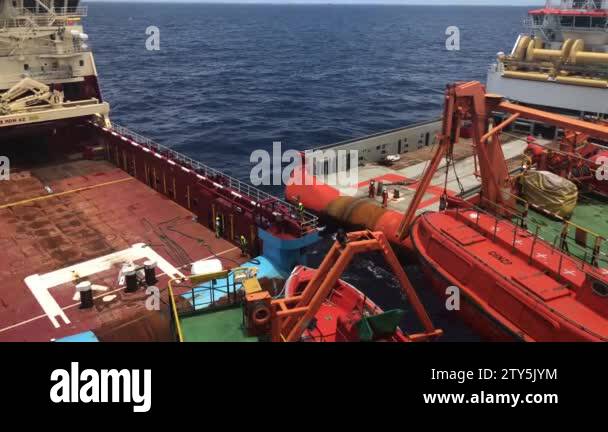 Tug boat towing oil rig Stock Videos & Footage - HD and 4K Video Clips ...