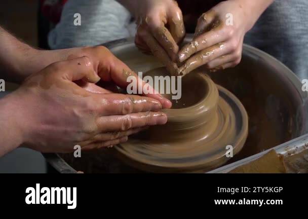 Teaching pottery children teacher Stock Videos & Footage - HD and 4K ...