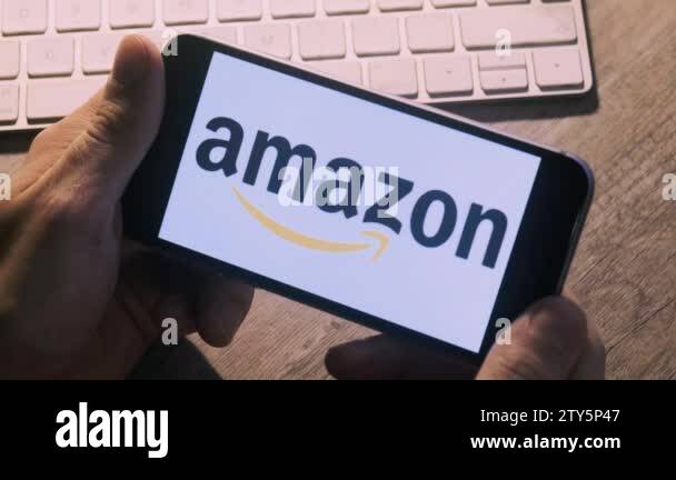 Amazon icon logo Stock Videos & Footage - HD and 4K Video Clips - Alamy