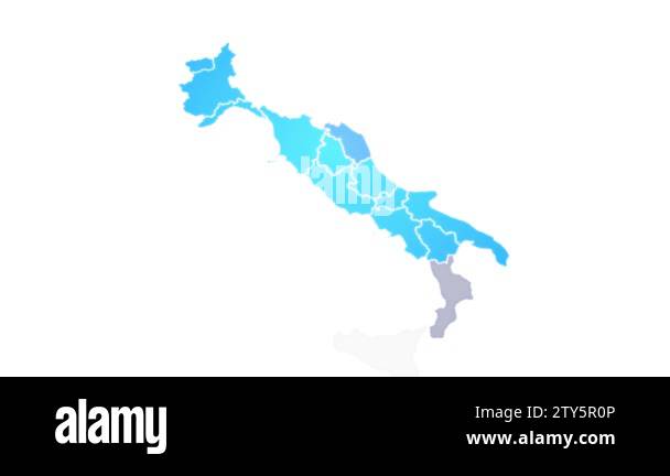 Administrative map italy Stock Videos & Footage - HD and 4K Video Clips ...