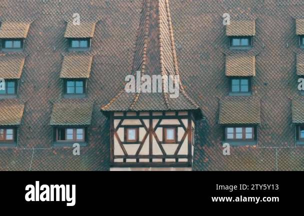 The roof of world famous Holy Spirit Hospital, is ancient sanatorium ...