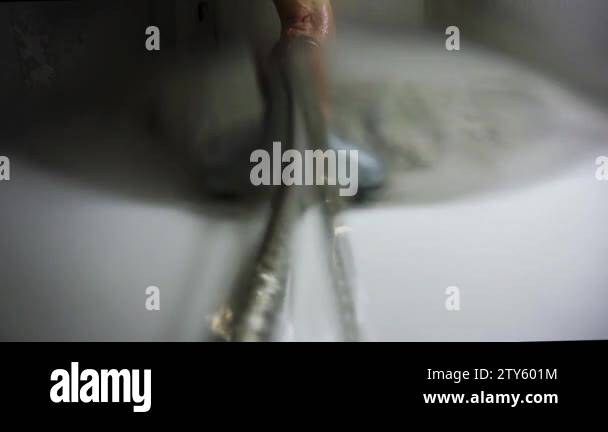 Washing blood off hands in the sink. Crime. laundering of blood Stock ...