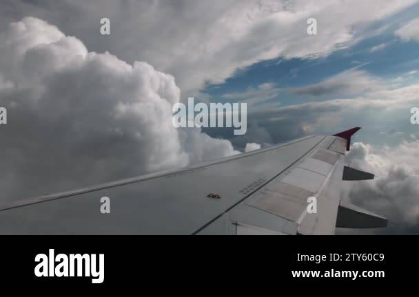 Commercial aircraft cockpit view clouds Stock Videos & Footage - HD and ...