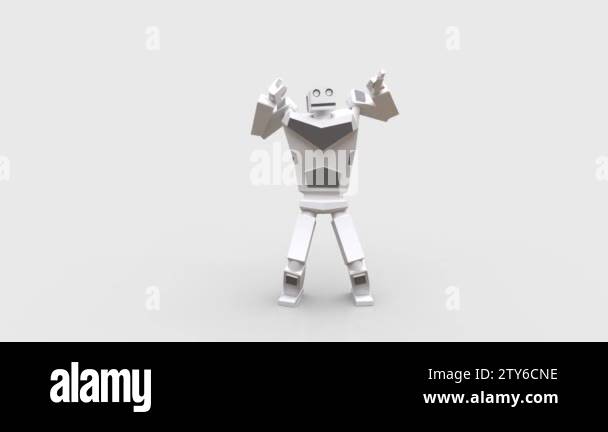 Minimalistic Robot Dance New Dancing Electric Six Clawed Fish Small 6