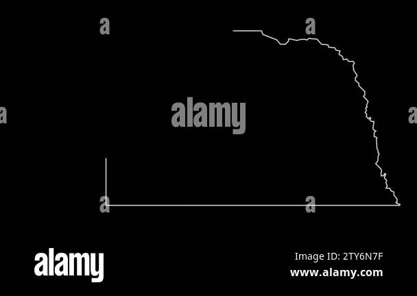 Nebraska county map Stock Videos & Footage - HD and 4K Video Clips - Alamy