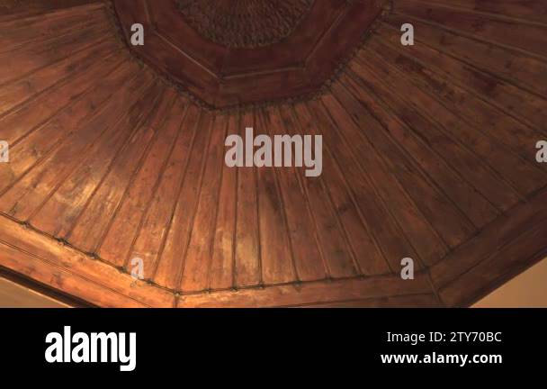 Wooden ornamented ceiling architecture. In architecture and decorative ...