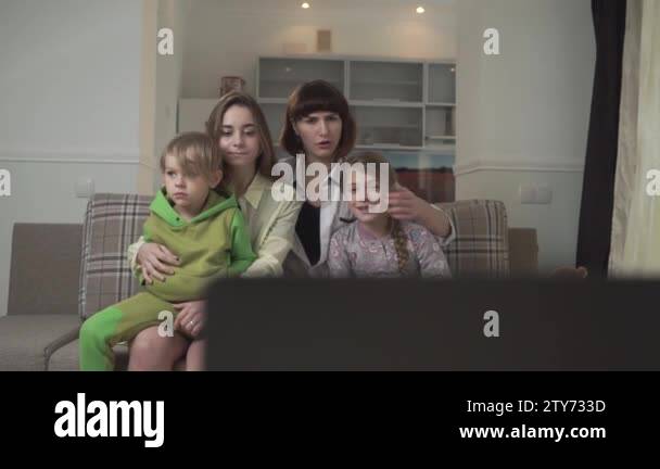 Tv screen time for children Stock Videos & Footage - HD and 4K Video ...