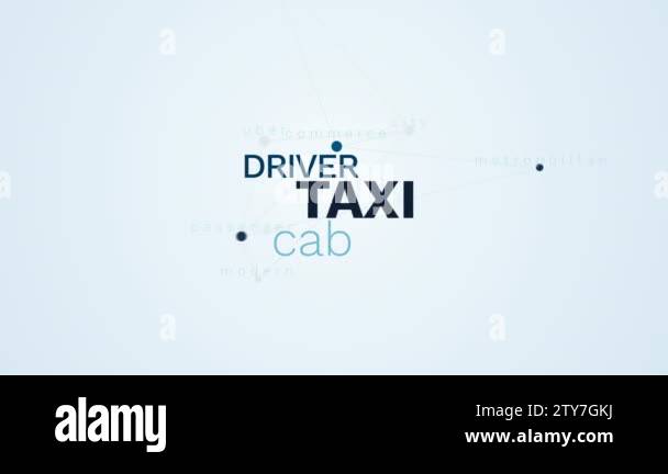 taxi driver cab automobile city contemporary commerce metropolitan ...