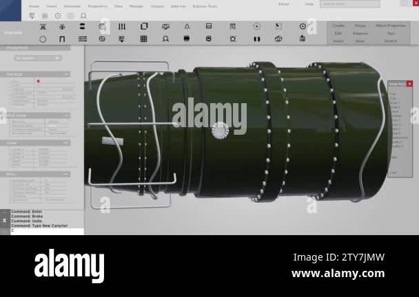 3d cad industrial design turbine Stock Videos & Footage - HD and 4K ...