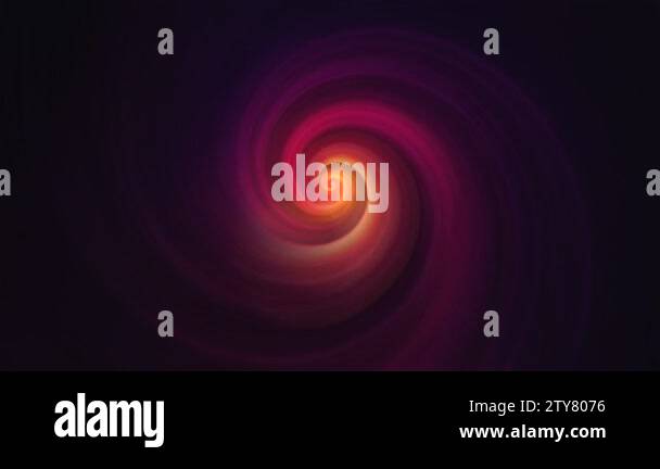 Abstract spiral radial shape in dark space, computer generated ...