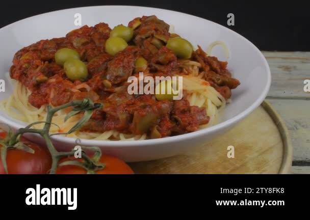 Spaghetti pasta tomato sauce Stock Videos & Footage - HD and 4K Video ...