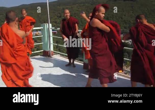 Myanmar monks temple Stock Videos & Footage - HD and 4K Video Clips - Alamy