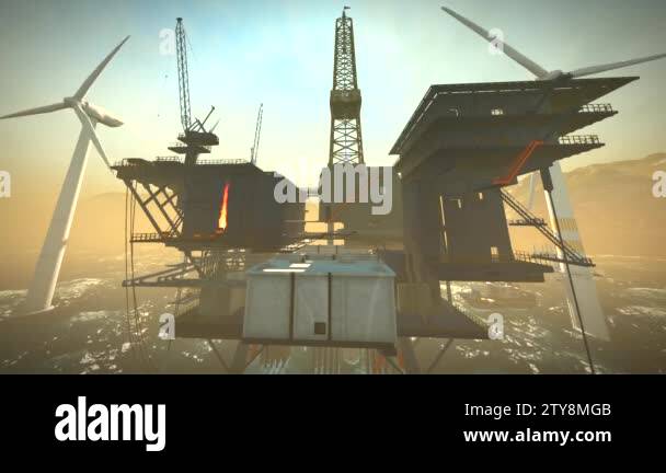 Wind turbine rig Stock Videos & Footage - HD and 4K Video Clips - Alamy