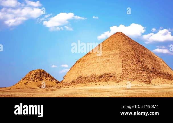 broken pyramid is an Egyptian pyramid in Dakhshur, erected during the ...