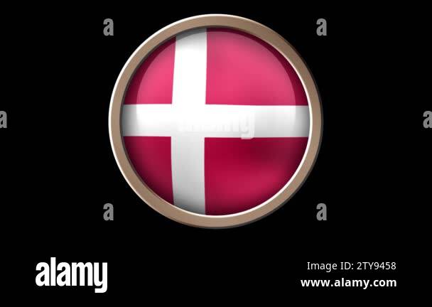 Isolated denmark flag Stock Videos & Footage - HD and 4K Video Clips ...