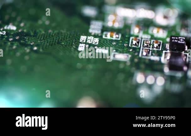 mainboard motherboard close up camera drive Stock Video Footage - Alamy