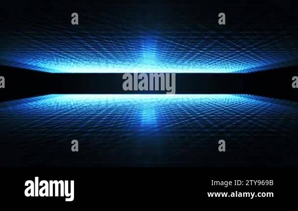 4k Abstract Wireframe Technology Landscape Scrolling Loop/Animation of ...