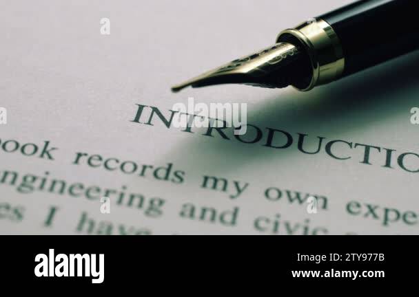 Introduction text Stock Videos & Footage - HD and 4K Video Clips - Alamy