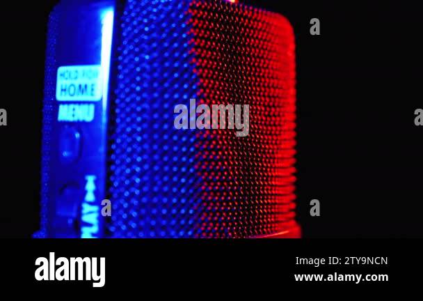 Condenser microphone grill close Stock Videos & Footage - HD and 4K ...