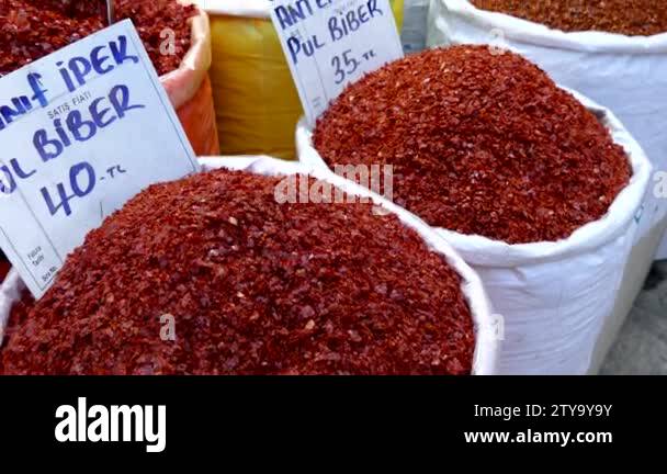 Traditional turkish chili pepper Stock Videos & Footage - HD and 4K ...