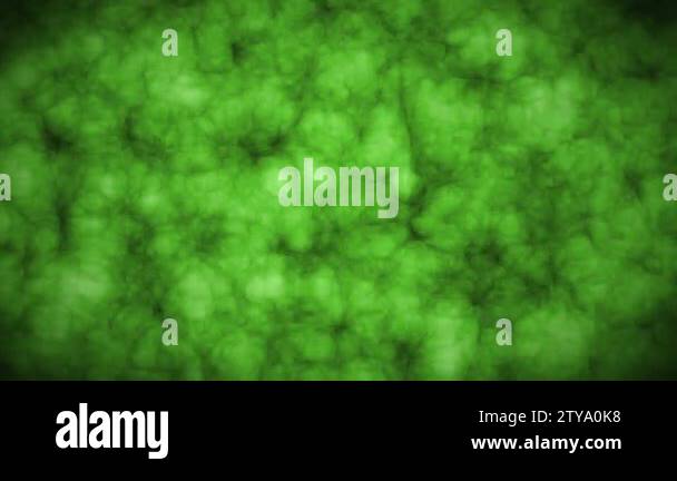 Abstract 2D art animation pieces of hues of green. 2D animation green ...