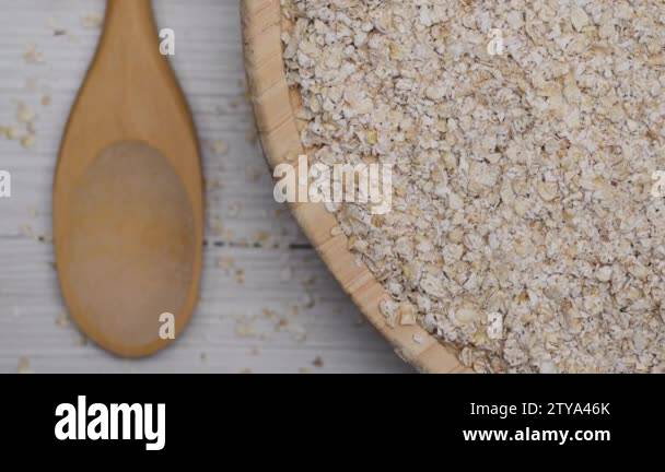 Oat bran in spoon Stock Videos & Footage - HD and 4K Video Clips - Alamy