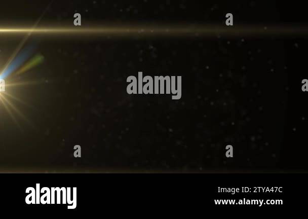 anamorphic lens flare 3840x2160 4K, lights background Stock Video ...