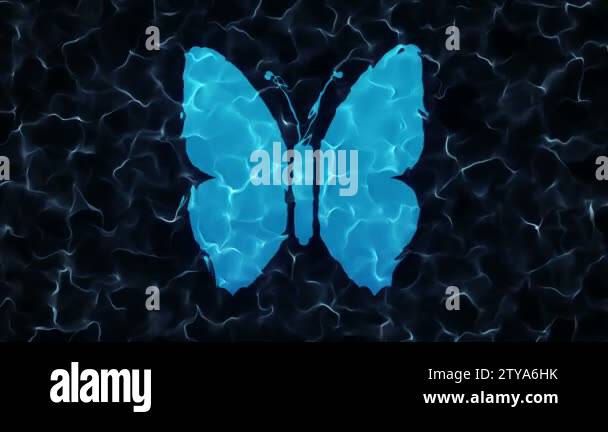Abstract animation with slow moving water surface and animation ...