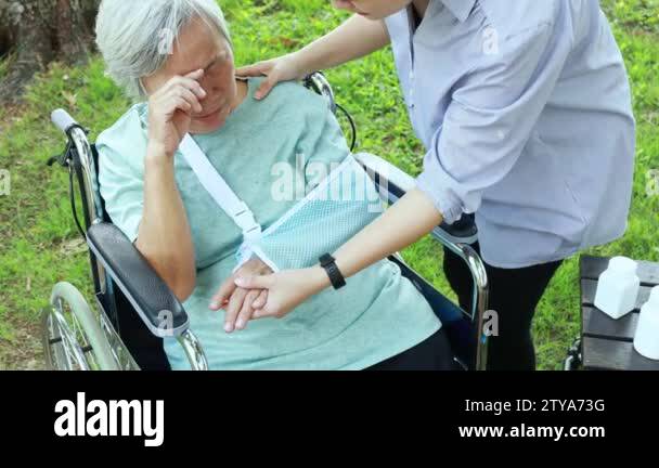 Old woman broken arm Stock Videos & Footage - HD and 4K Video Clips - Alamy