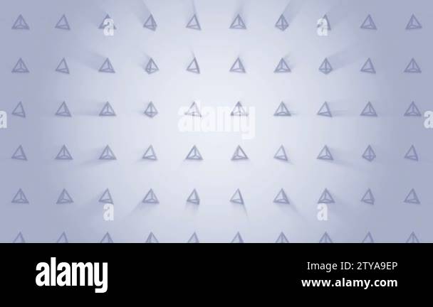 Geometric pyramid pattern. Pyramid dancing. Business symbol loop ...