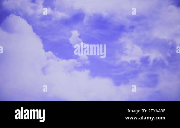 Flight over clouds, loop-able animation. Beautiful sky with clouds ...