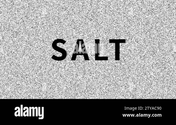 Salt word Stock Videos & Footage - HD and 4K Video Clips - Alamy