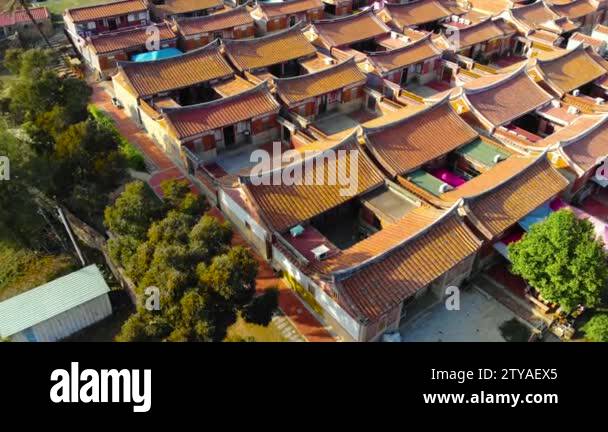 Aerial shots of Kinmen sightseeing spots in Taiwan, 18 Kinmen Folk ...
