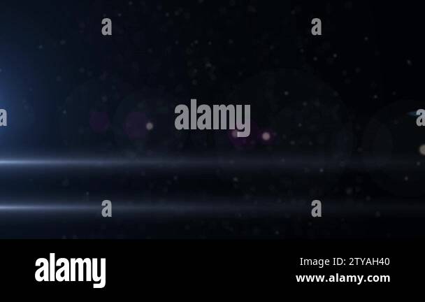 anamorphic lens flare 3840x2160 4K, lights background Stock Video ...