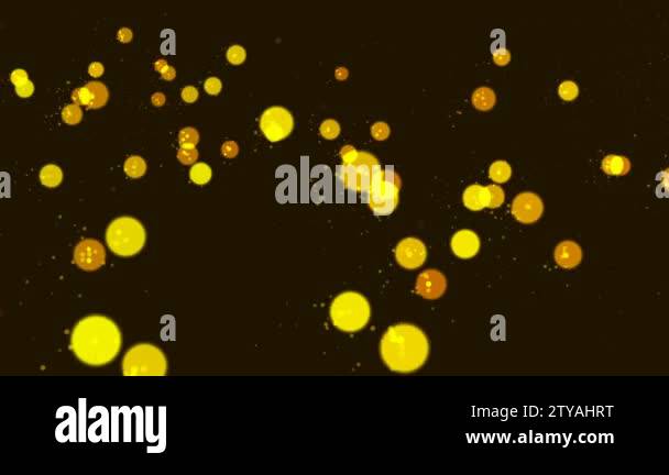 Brown animated abstract background with circles of different sizes ...