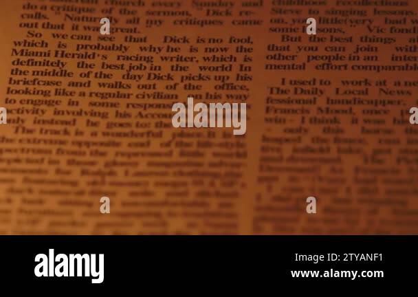 The light newspaper Stock Videos & Footage - HD and 4K Video Clips - Alamy