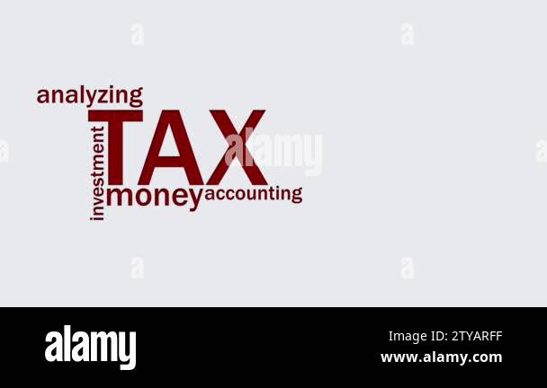 Tax word Stock Videos & Footage - HD and 4K Video Clips - Alamy