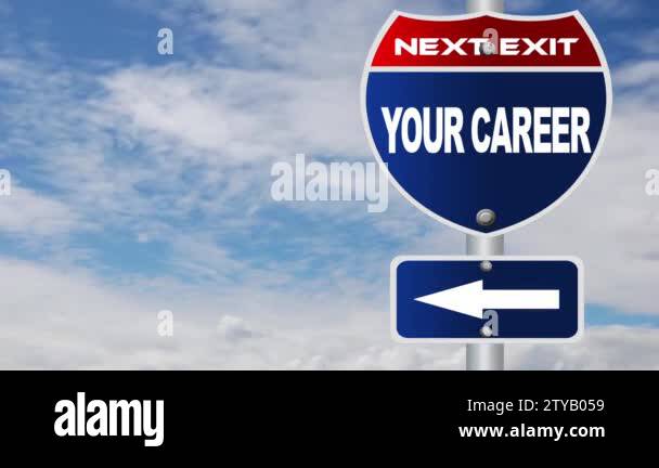 Career road sign Stock Videos & Footage - HD and 4K Video Clips - Alamy