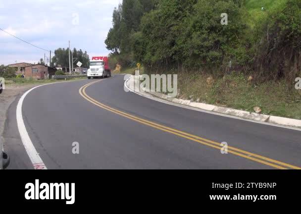 Flatbed Tractor Trailer, Big Rig, Semi Stock Video Footage - Alamy